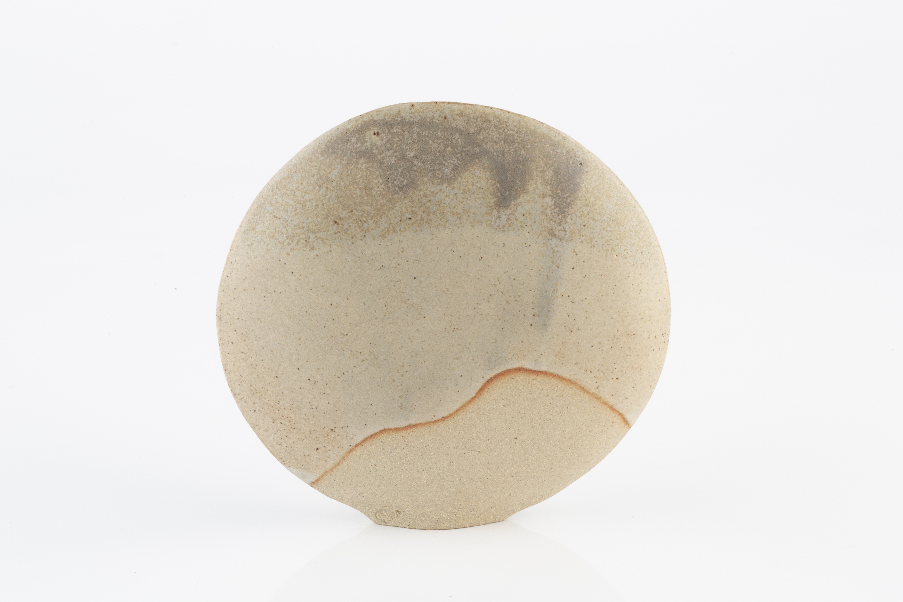 Val Barry | Two Moon vases stoneware, with graduated grey glazes ...