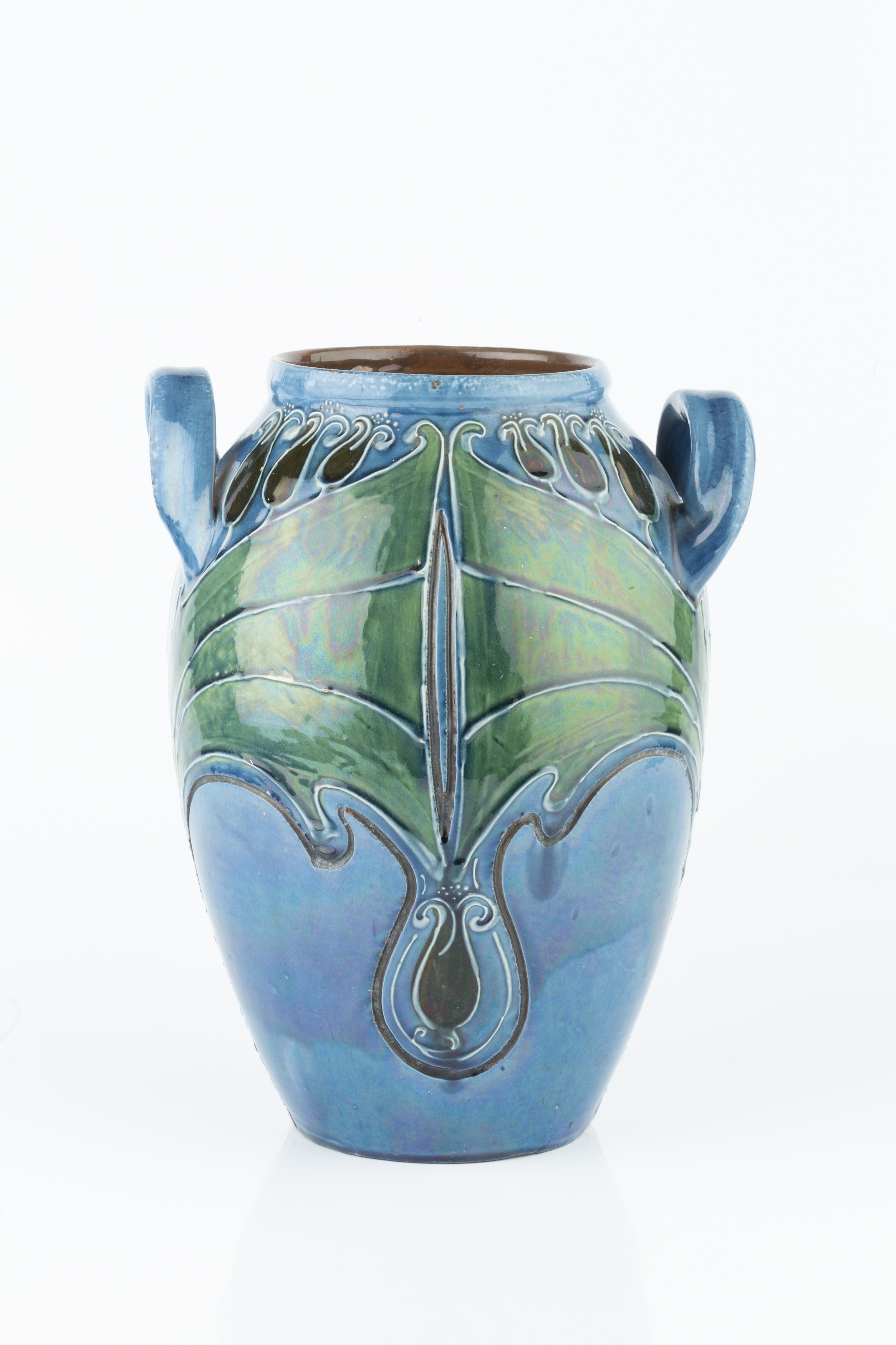 Charles Hubert Brannam | An Art Nouveau twin-handled vase, 1905 ...