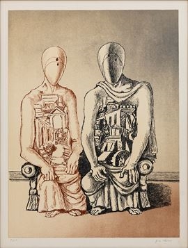 Giorgio de Chirico | Gli archeologi | MutualArt