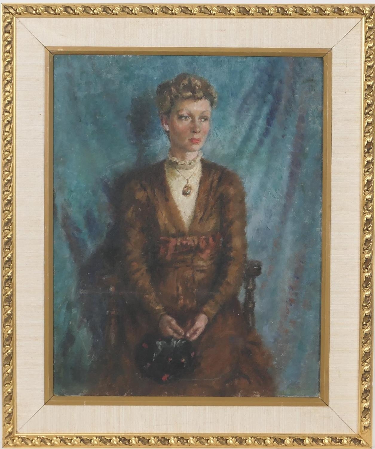 Harold Gilman | Portrait of a lady seated | MutualArt