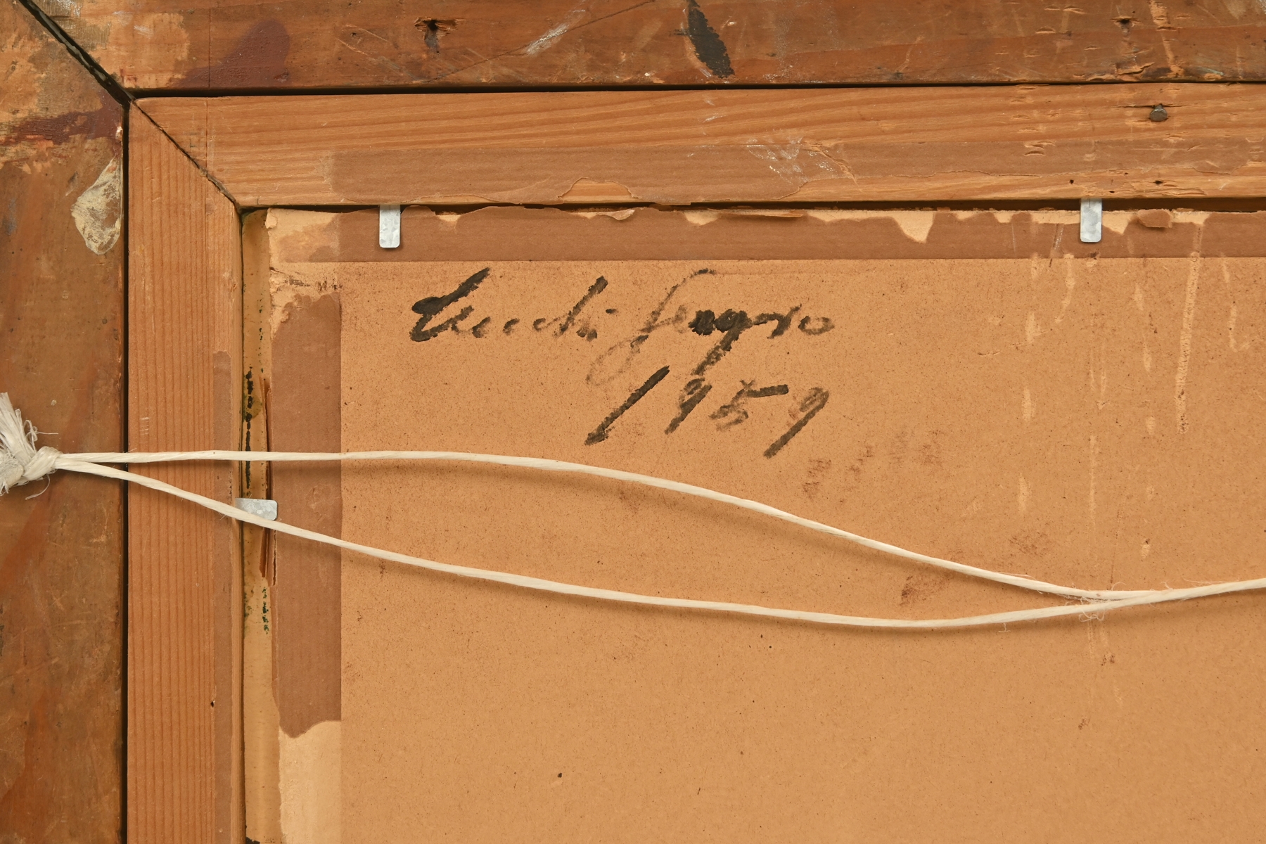 Sergio Cecchi | Reclining Nude Modernist (1959) | MutualArt