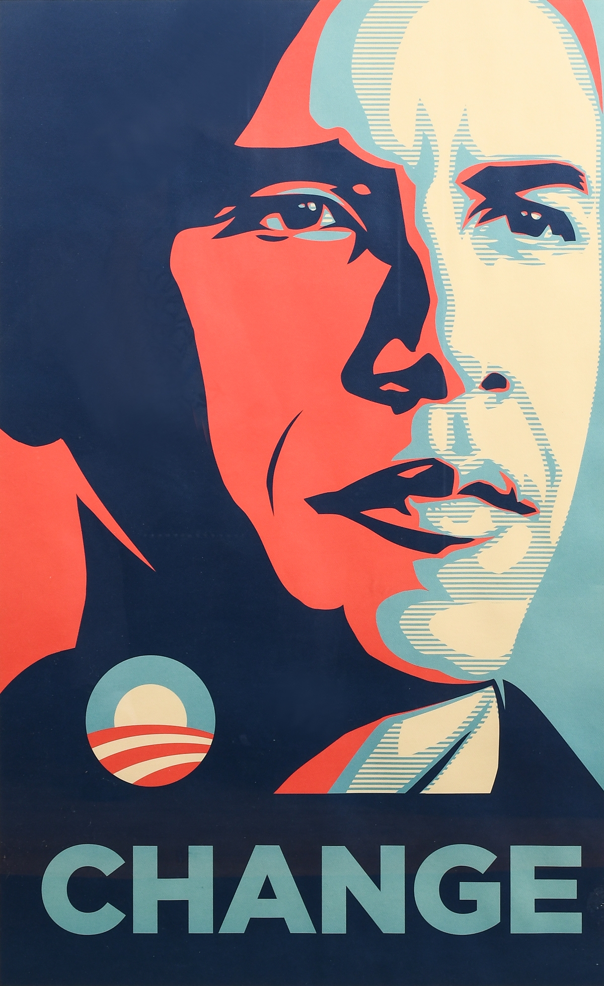 Shepard Fairey Obama Change