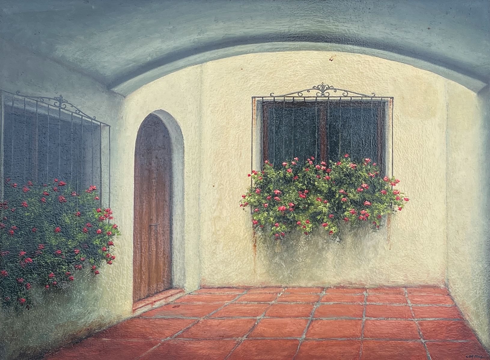 Maximo Cortina | Spanish Courtyard | MutualArt