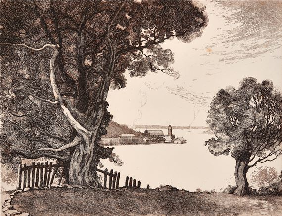 Adrian George Feint | Old Milson's Point | MutualArt