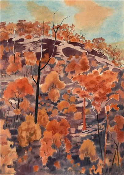 Jean de Courtenay Isherwood | Burnt Bridge | MutualArt