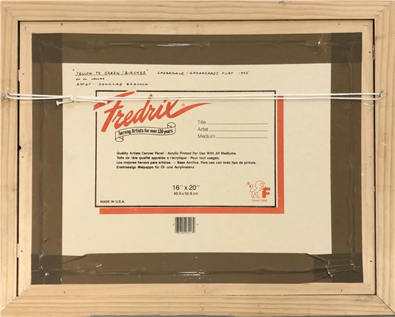 Douglas Badcock | DOUGLAS BADCOCK - Yellow to Green Birches, Speardale ...