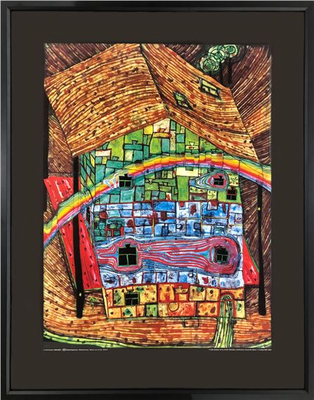 Friedensreich Hundertwasser | FRIEDRICH HUNDERTWASSER - Rainbow House ...