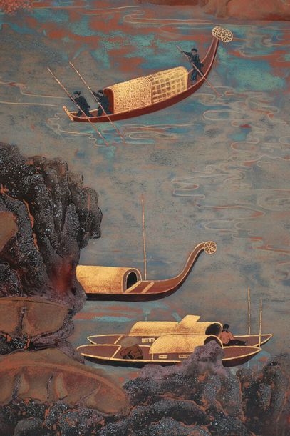 Pham Hau | His lacquers celebrate the richness of nature which is one ...