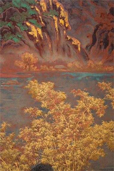 Pham Hau | His lacquers celebrate the richness of nature which is one ...