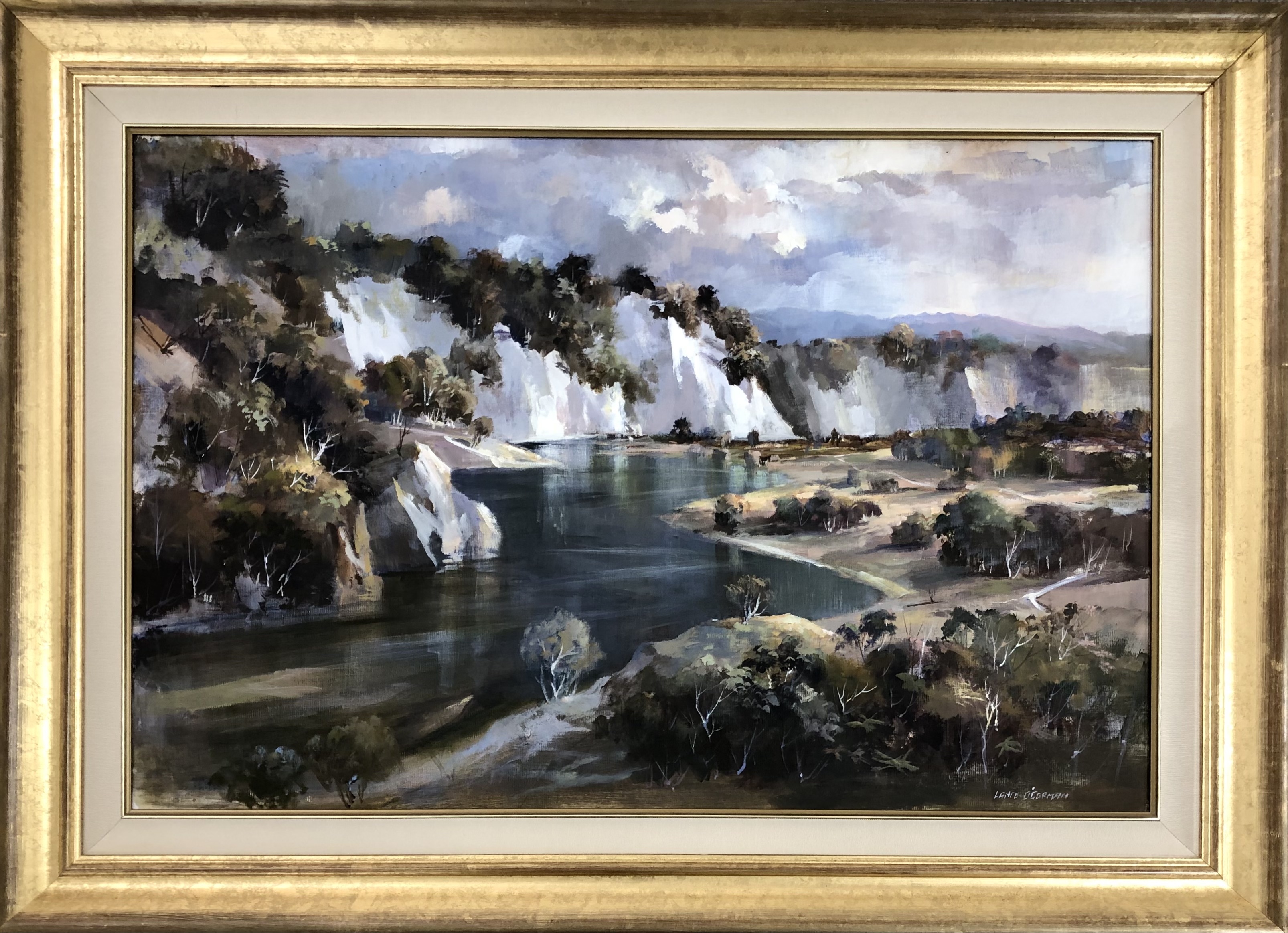 Lance O'Gorman | LANCE O'GORMAN - White Reflections, Rangitikei River ...