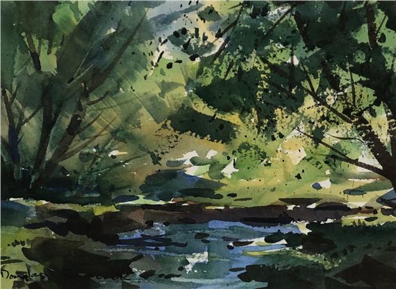 Douglas Badcock | DOUGLAS BADCOCK - Opalescent Morning, West Coast - A ...