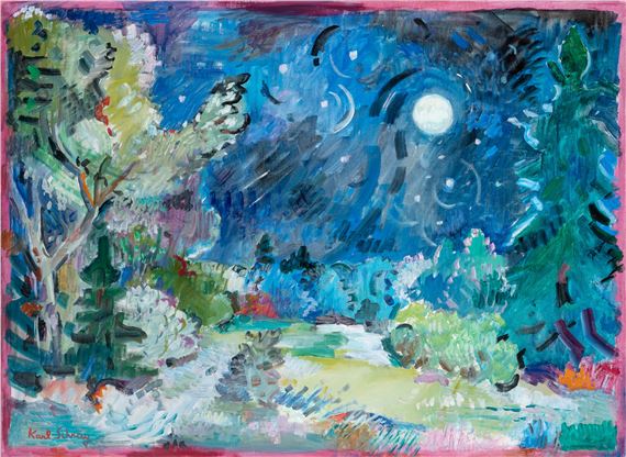 Karl Schrag | Bright Night | MutualArt