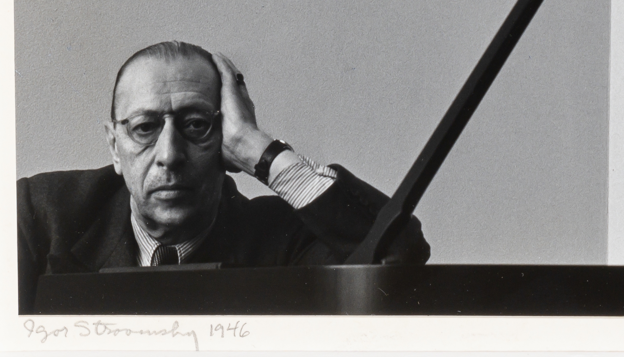 Arnold Newman | Igor Stravinsky, New York City (1946) | MutualArt