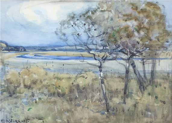 Margaret Olrog Stoddart | MARGARET OLROG STODDART - Waipara River ...