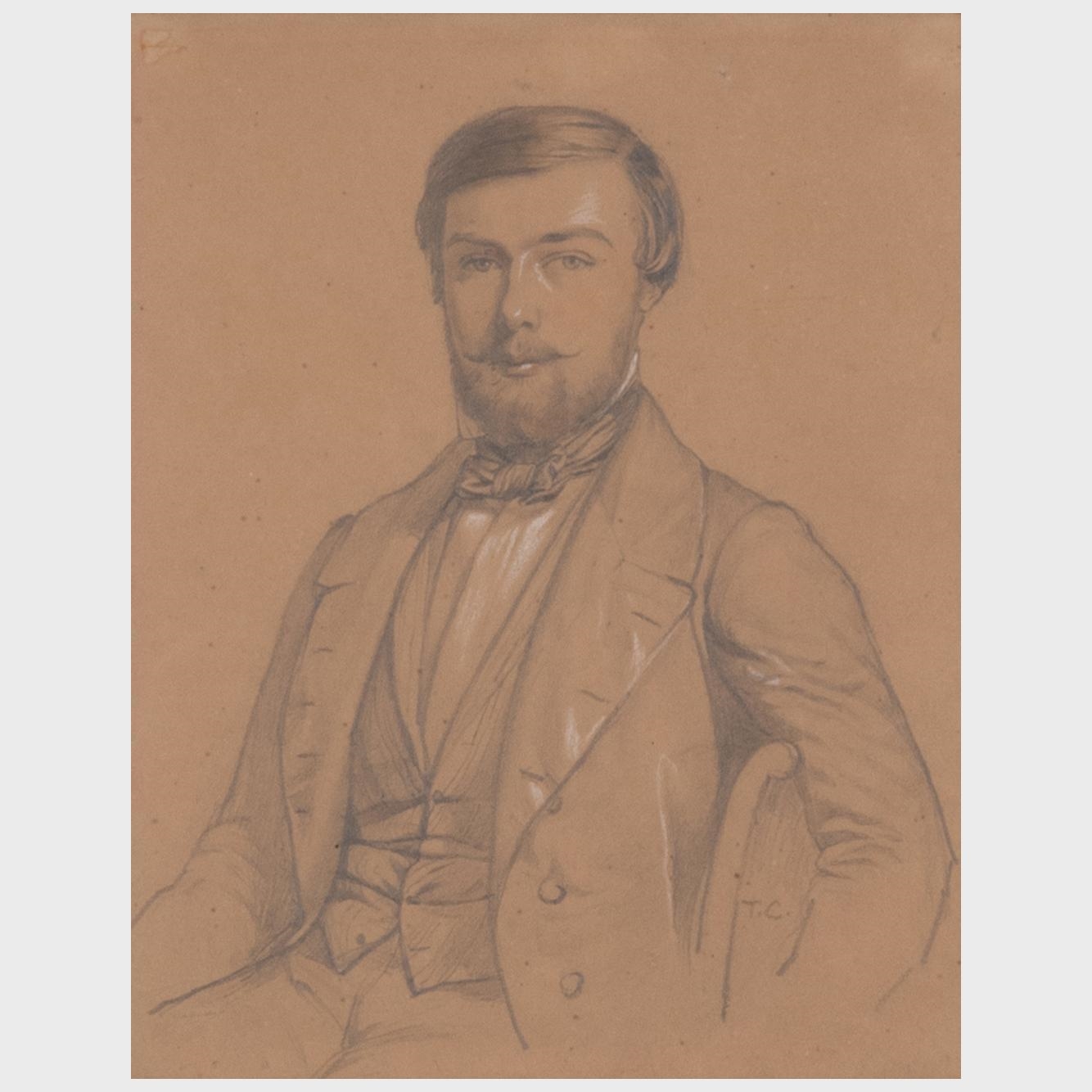 Thomas Couture | Portrait of a Gentleman | MutualArt