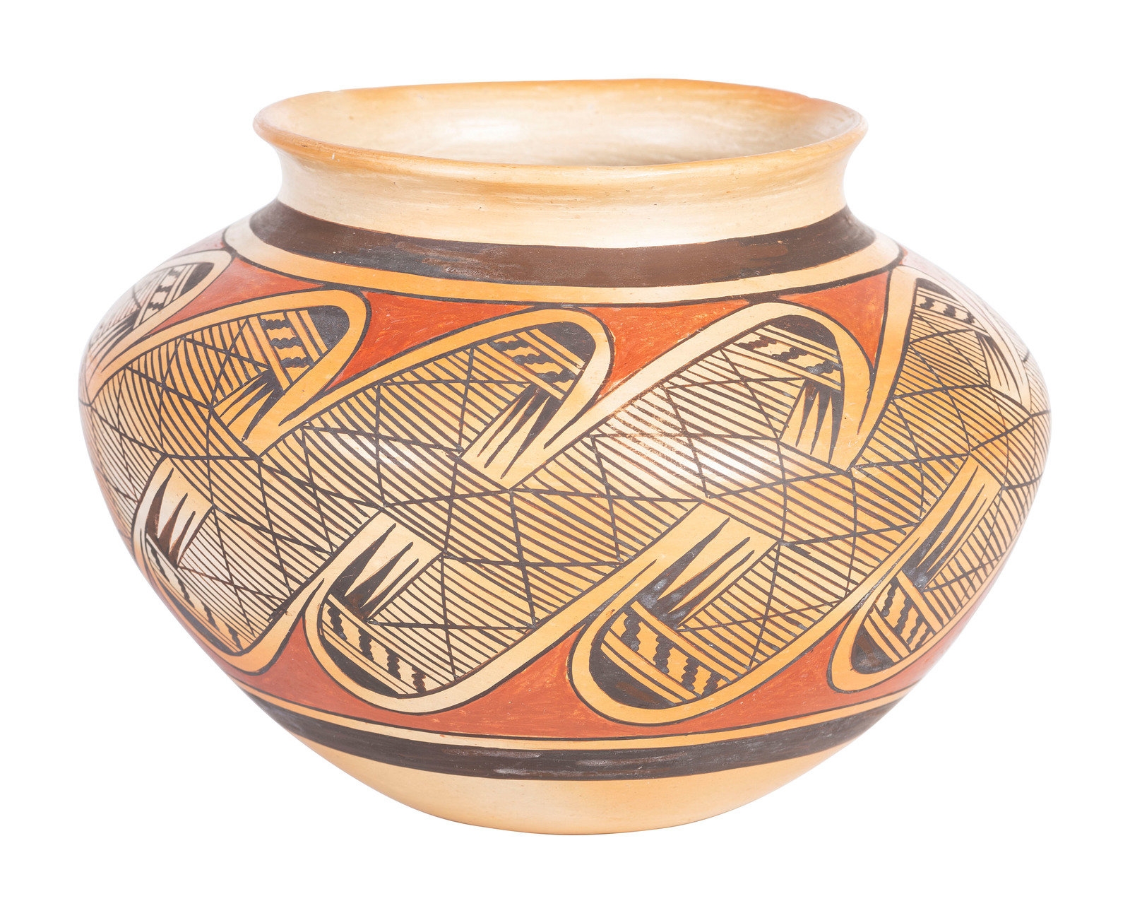 Leah Nampeyo | Polychrome Jar | MutualArt