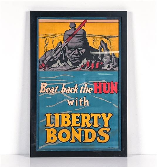 Frederick Strothmann | C. 1918 F. STROTHMANN WWI LIBERTY BOND POSTER ...