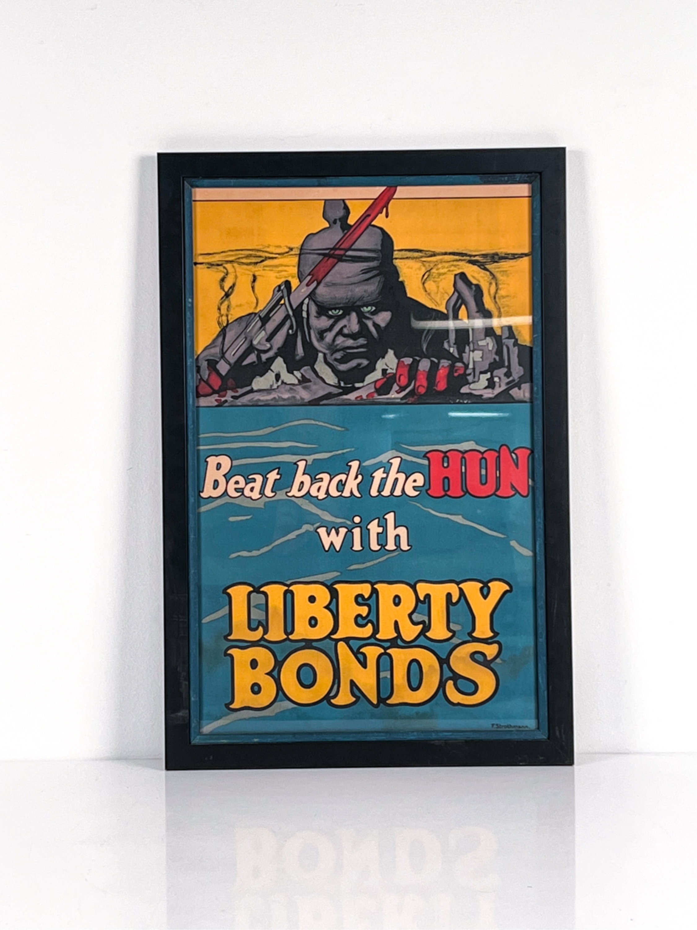 Frederick Strothmann | C. 1918 F. STROTHMANN WWI LIBERTY BOND POSTER ...