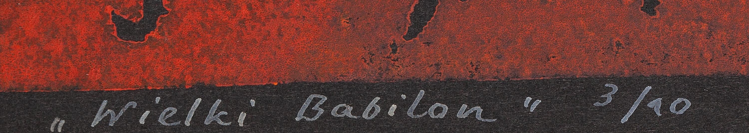 Janina Kraupe-Świderska | The Great Babylon (1968) | MutualArt