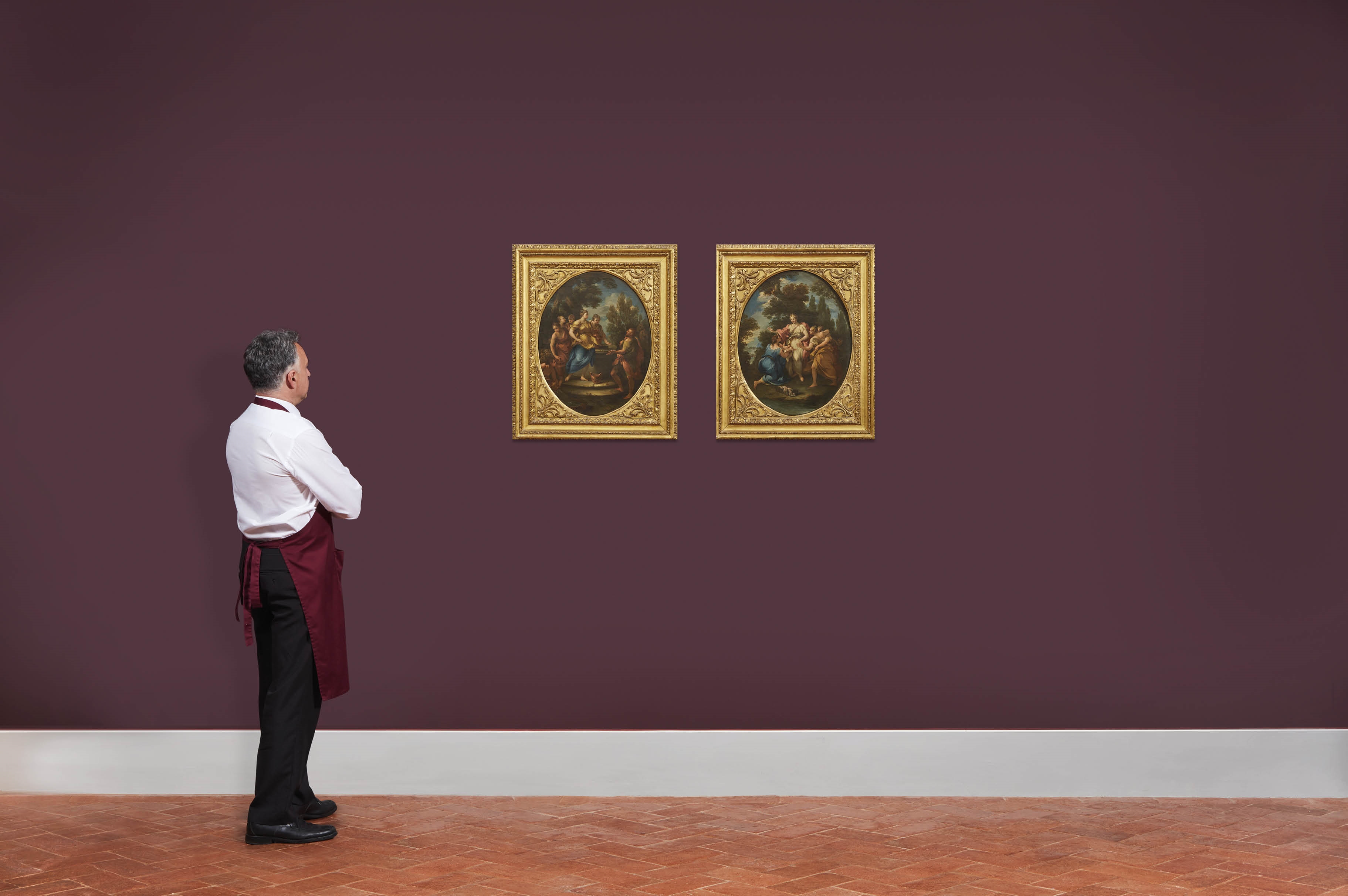 Michele Rocca | JACOB AND RACHEL AT THE WELL | MutualArt