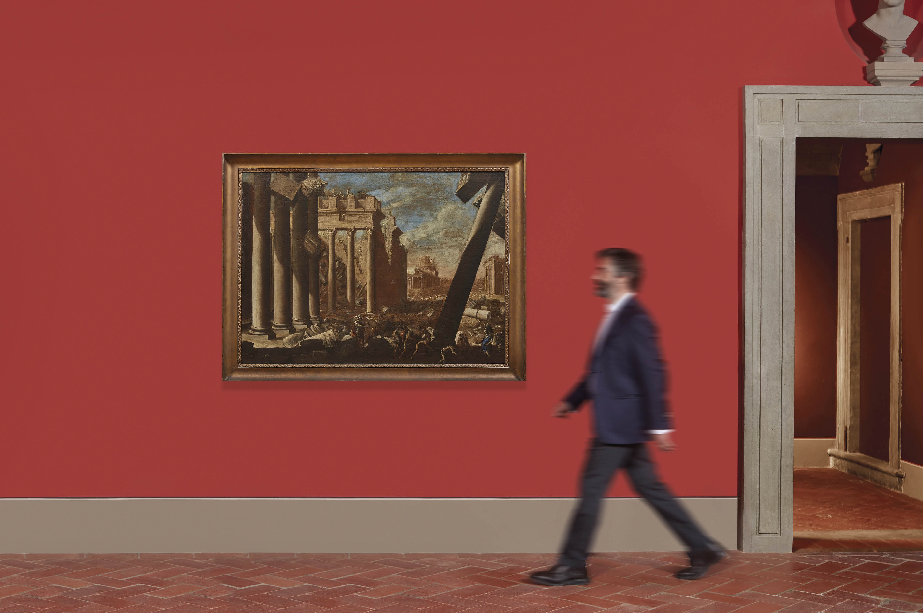 Agostino Tassi | EARTHQUAKE IN AN ANCIENT CITY | MutualArt