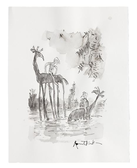 Quentin Blake | Beasts in the Water (2022) | MutualArt