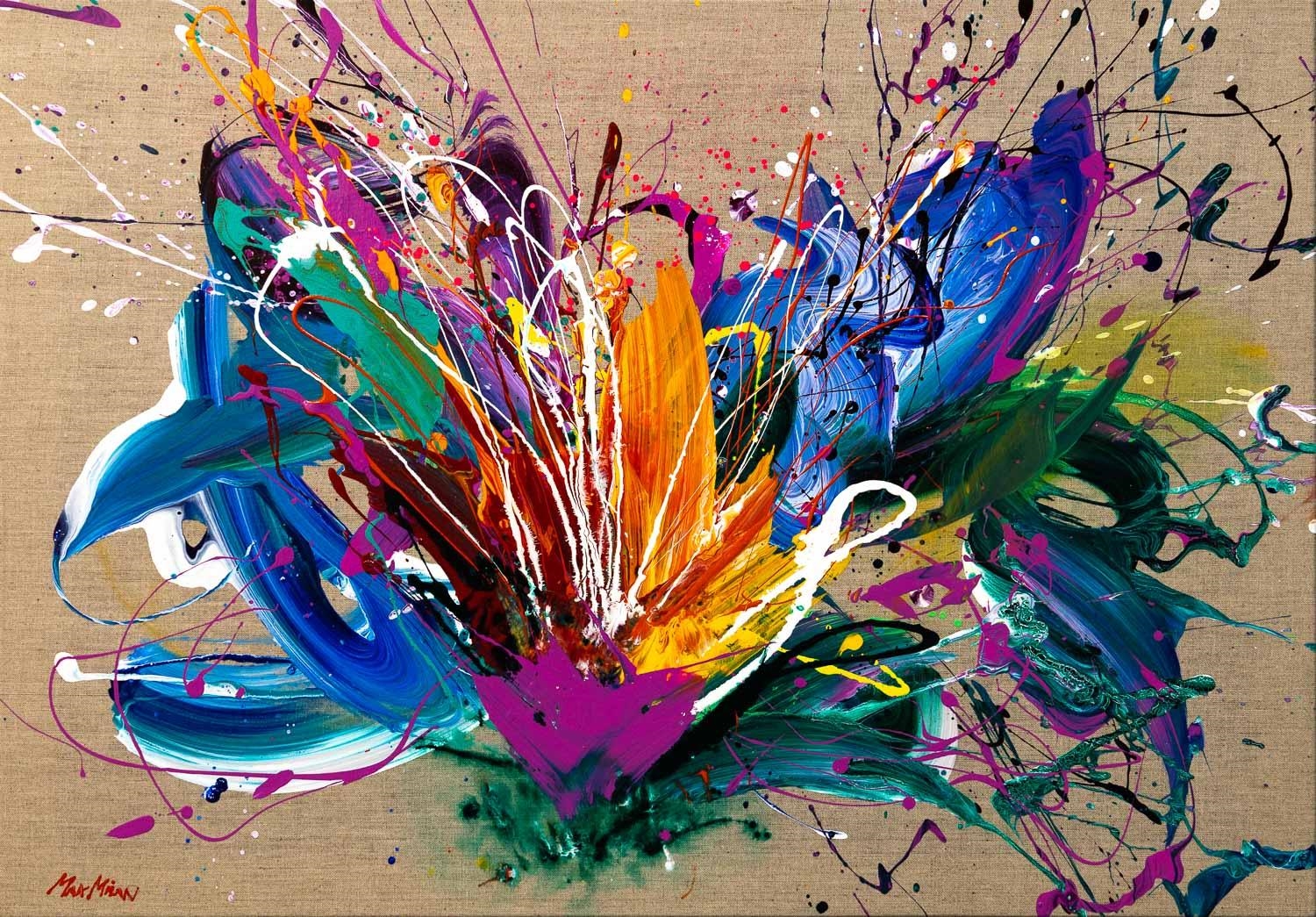 Max Milan | Exotic Flowers (2022) | MutualArt