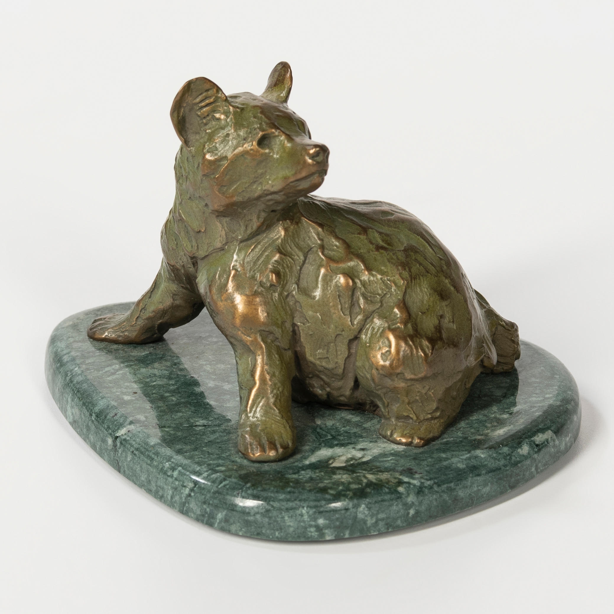 Forest Hart | Bear Cub Figure | MutualArt