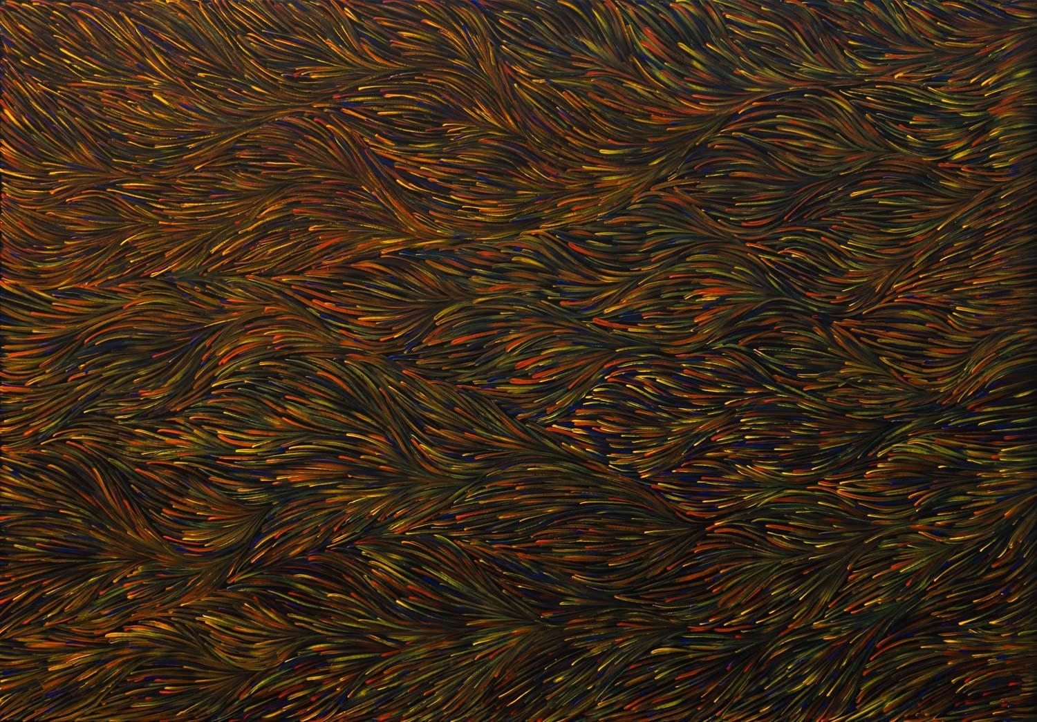 Patrick Rumble Kemarre | Bush Medicine Leaves (2021) | MutualArt