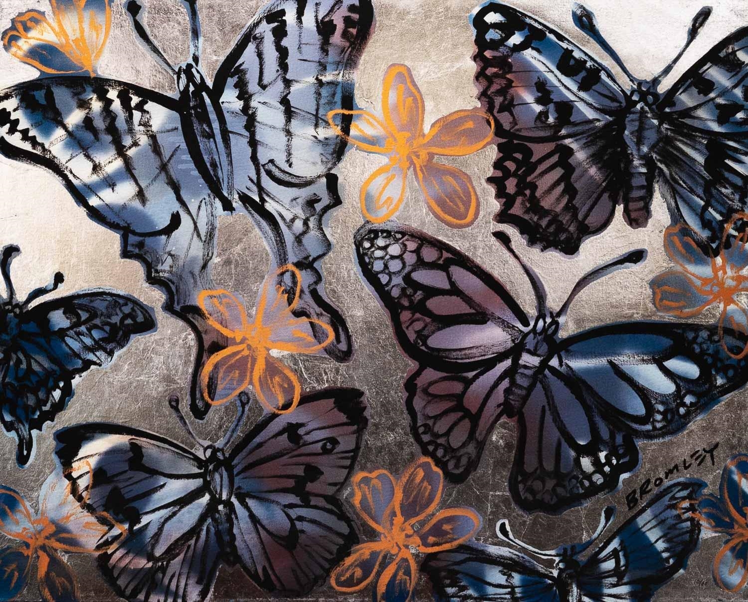 David Bromley | Butterflies | MutualArt