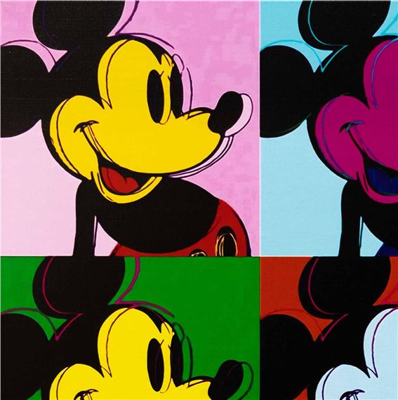 Andy Warhol | Mickey Mouse, 1986 | MutualArt