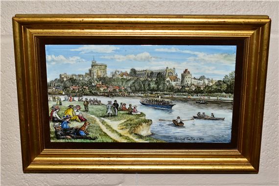 Rita E Whitaker | WINDSOR CASTLE C1910 | MutualArt