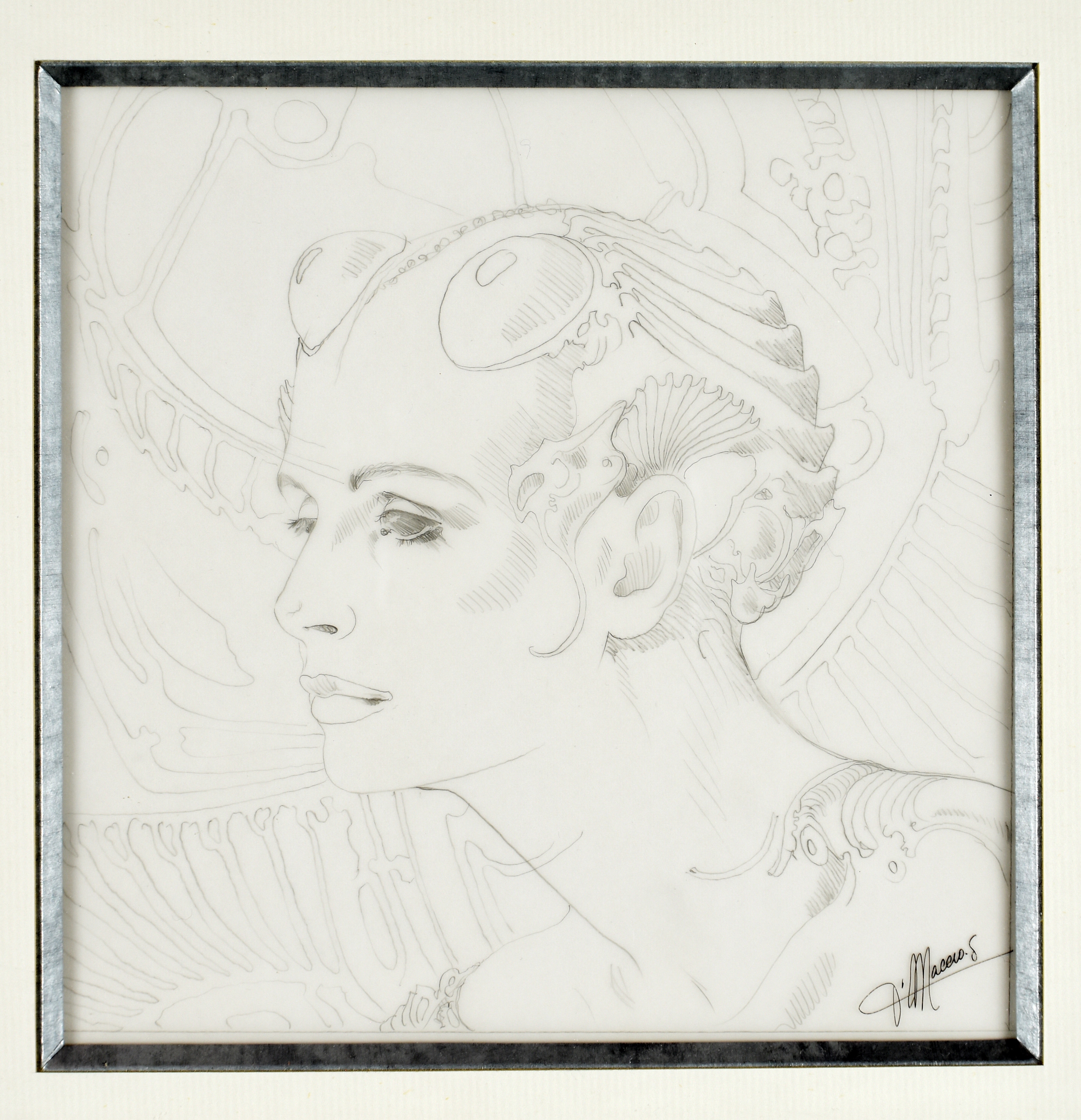 Gérard Di-Maccio | Fantastical female figure | MutualArt