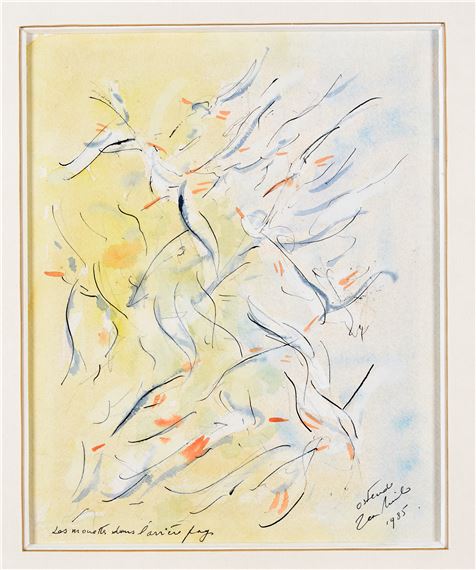 Jean Milo | Les mouettes dans l'arrière pays (1985) | MutualArt