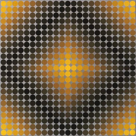 Victor Vasarely | VONAL 2 (1968) | MutualArt