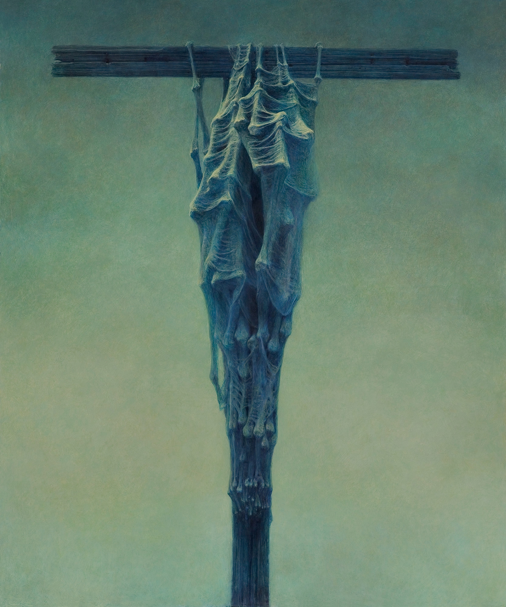 Zdzisław Beksiński | Untitled (1982) | MutualArt