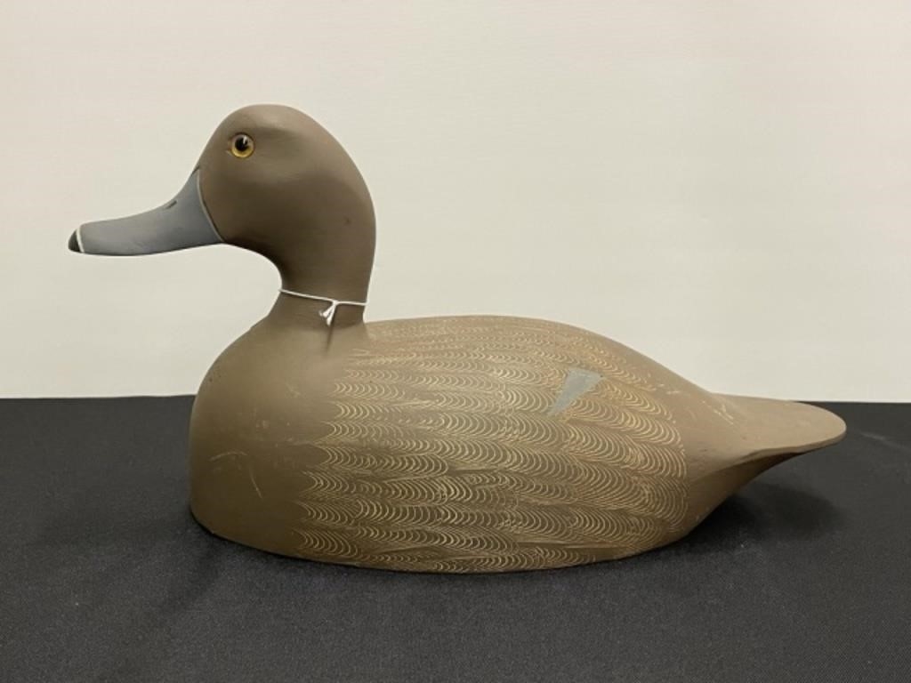 Bruce Woodman | Bruce Woodman Hen & Drake Redhead Duck Decoys | MutualArt