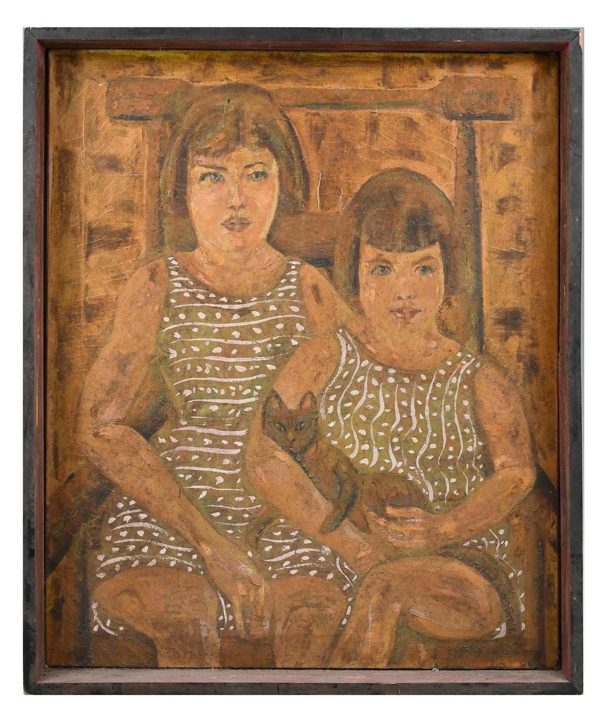 William Stanton Forbes | Portrait Painting of Sisters | MutualArt