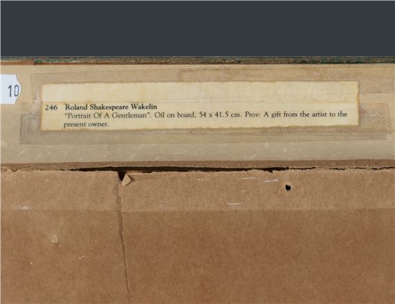 Roland Wakelin | Portrait of a Man - possibly the artist George Duncan ...