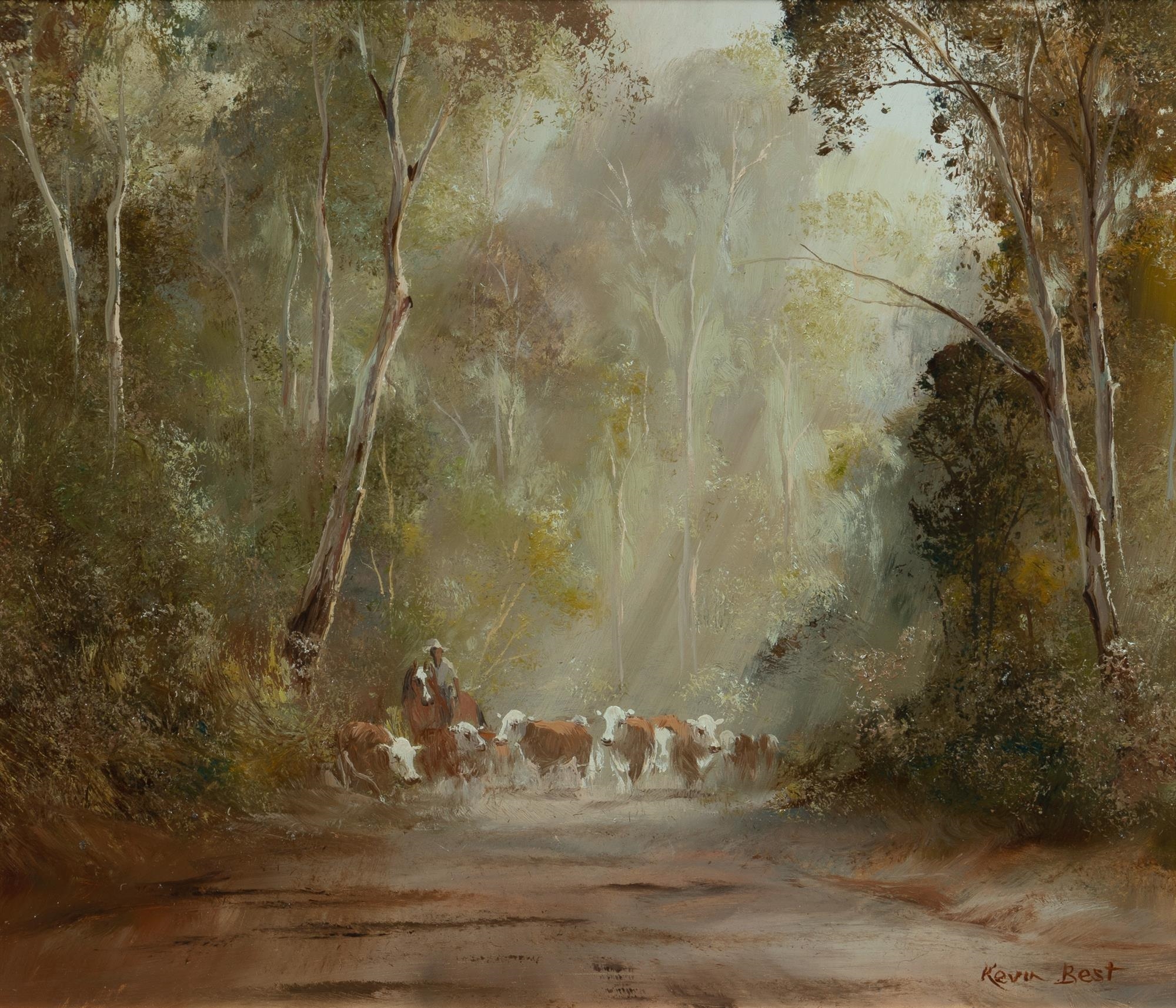Kevin John Best | On the Way to Market | MutualArt