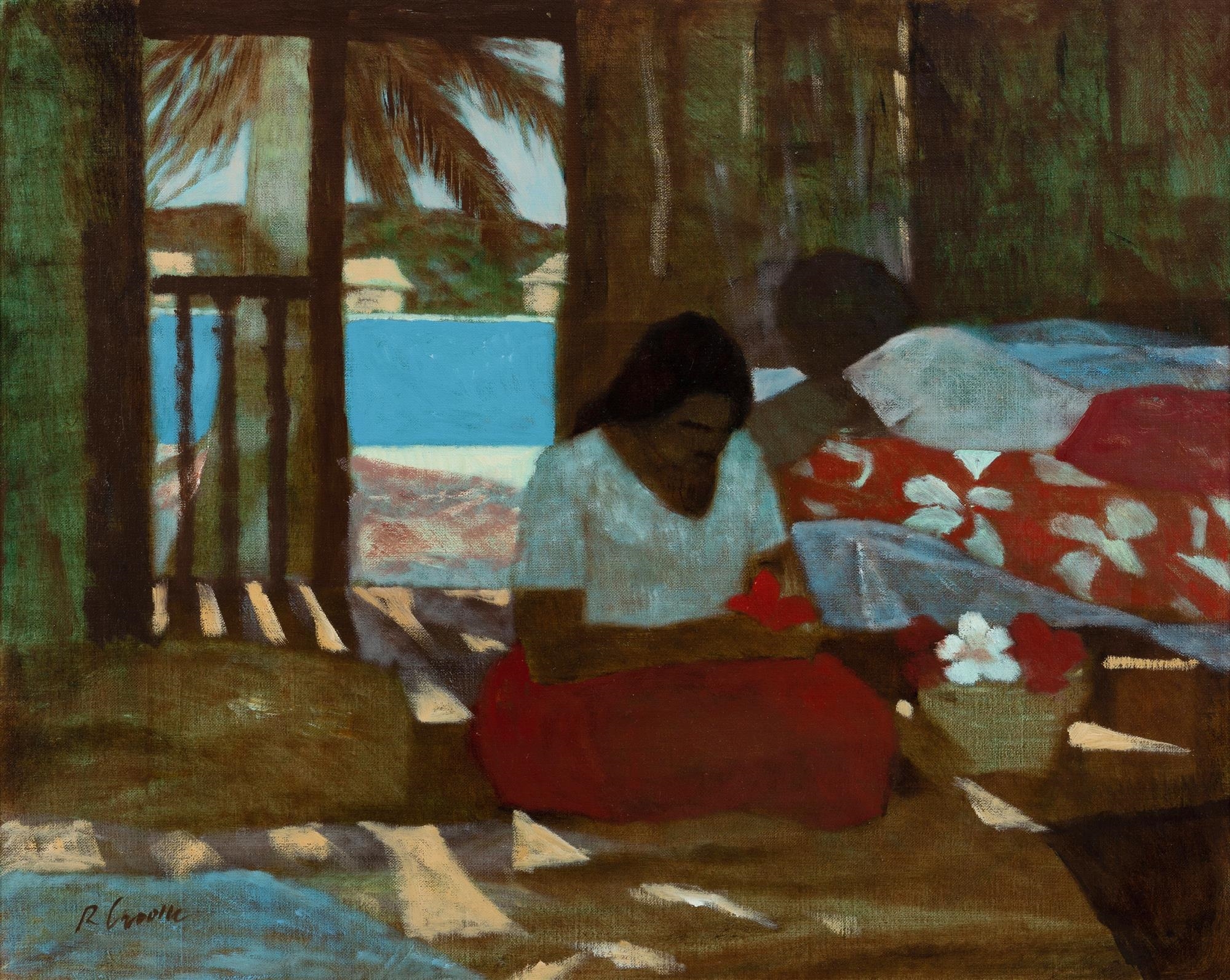 Ray Crooke | Island Room | MutualArt