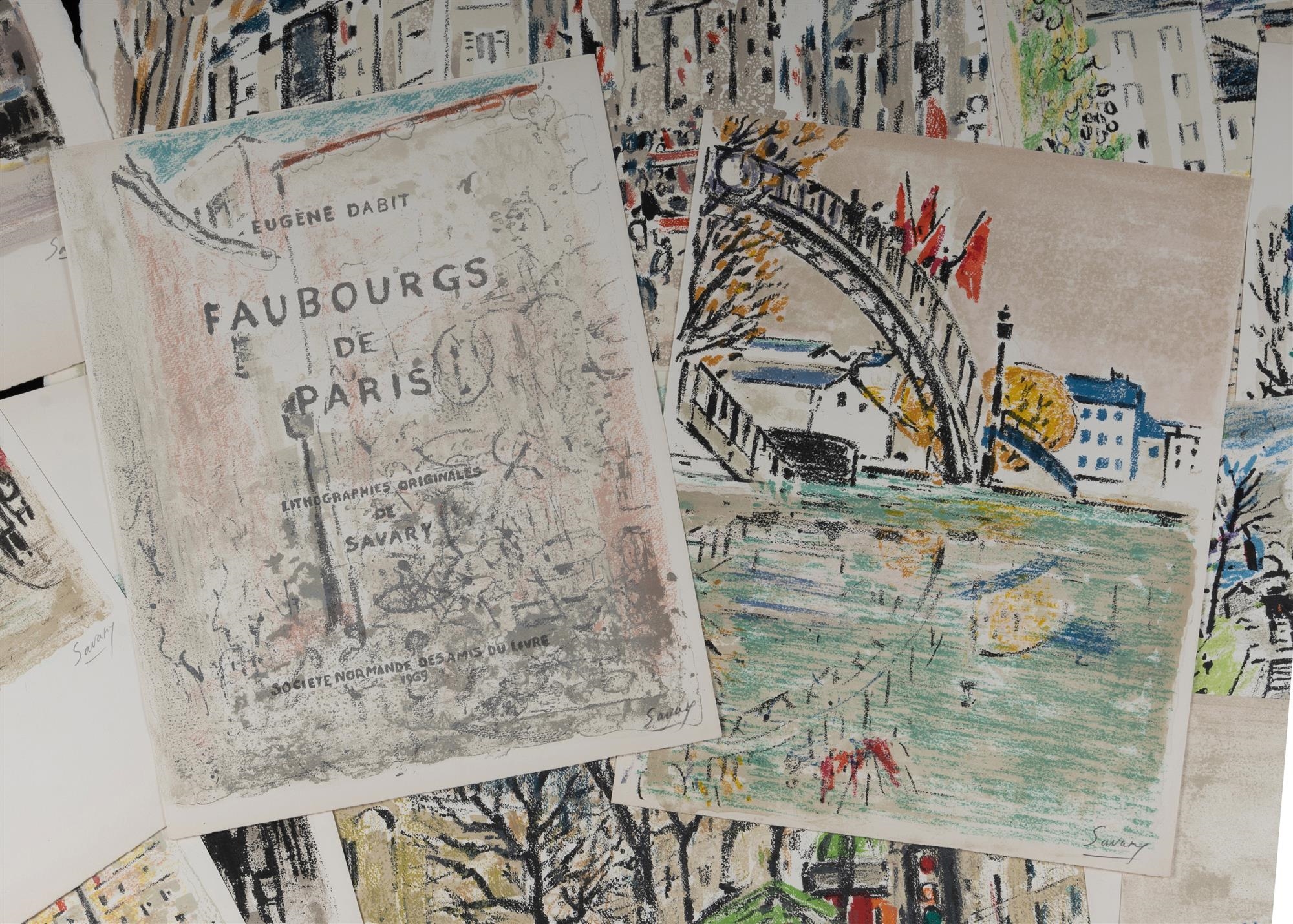 Robert Savary | Faubourgs de Paris (1969) | MutualArt