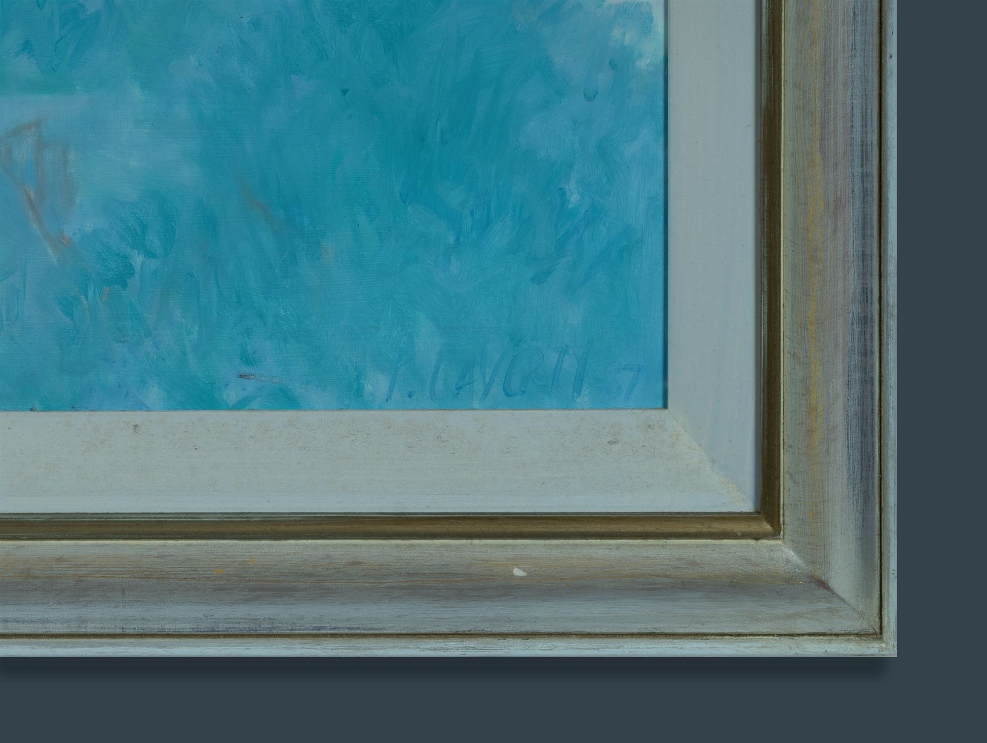 Peter Laverty | Dawn Light and Shark Island (1987) | MutualArt