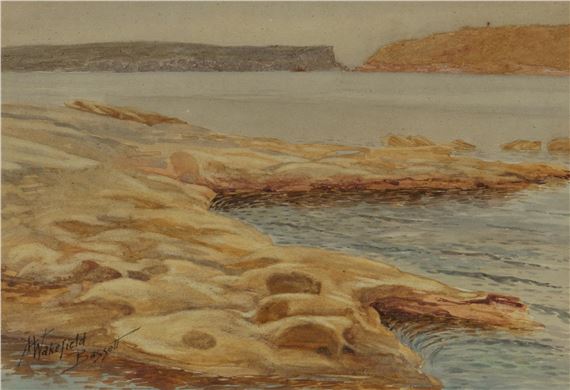 Arthur Wakefield Bassett | Sydney Harbour and The Heads | MutualArt