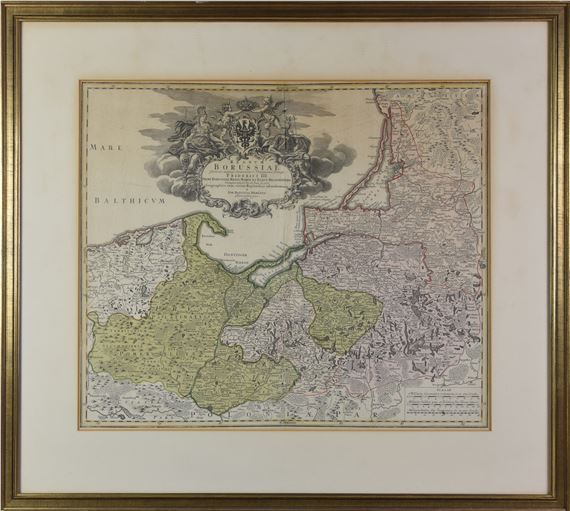 Johann Baptist Homann | Regnum Borussiae Gloriosis auspicijs ...