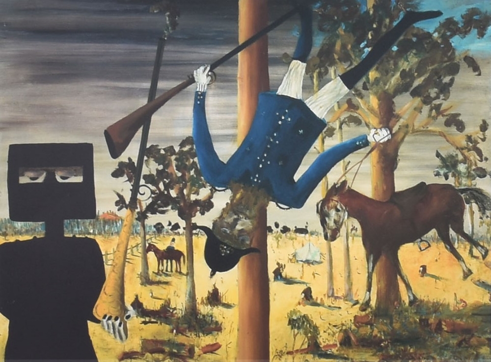 Sidney Nolan | The Death of Constable Scanlon | MutualArt