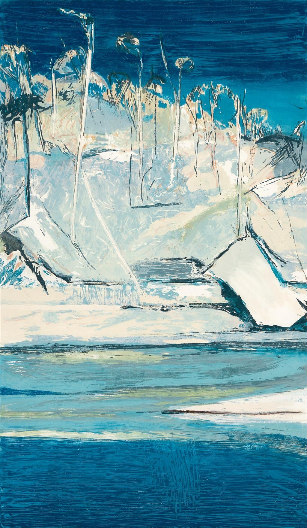 Arthur Boyd | Sandbank - Shoalhaven River I (1999) | MutualArt