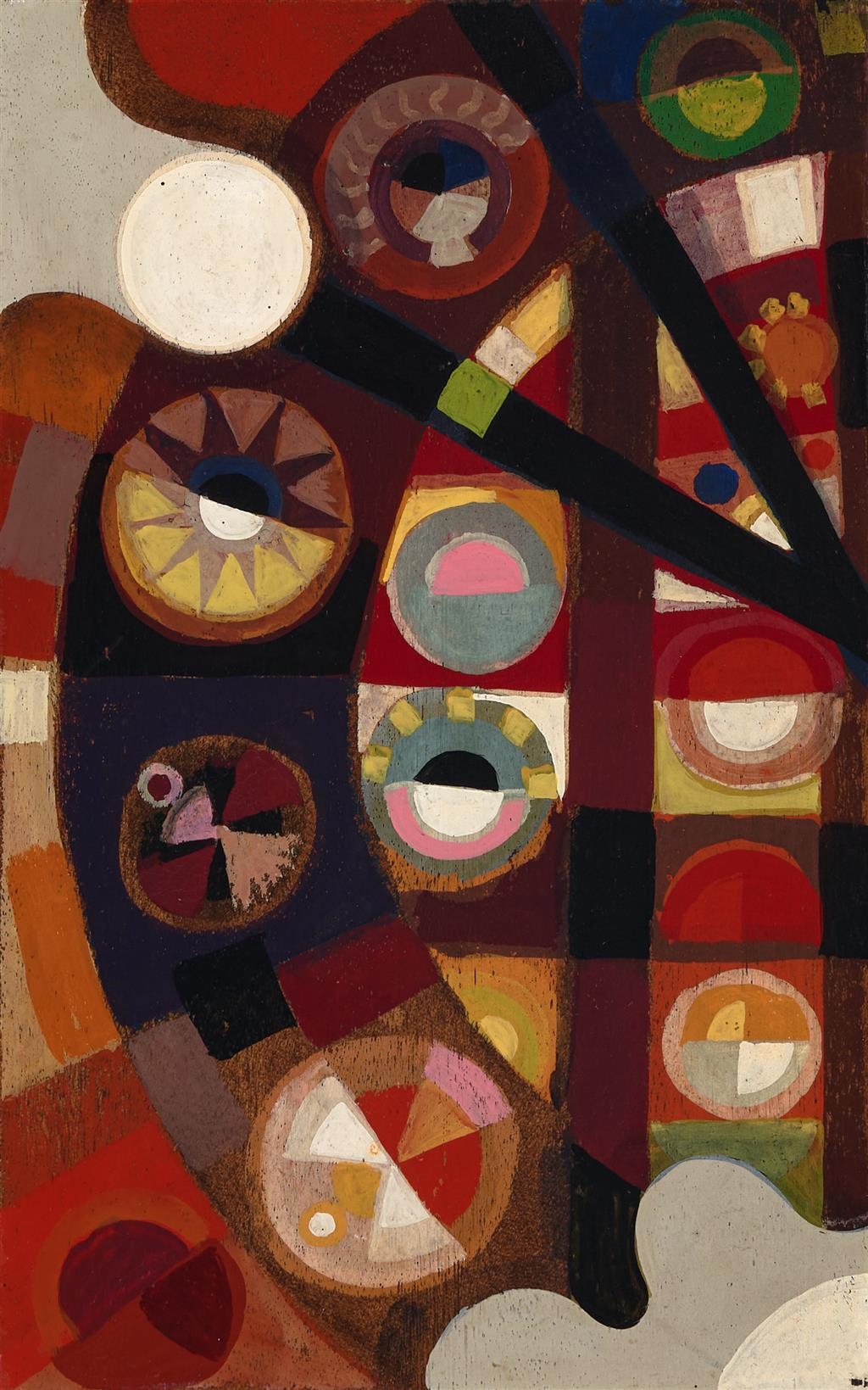 Leonard French | Mural Fragment I | MutualArt