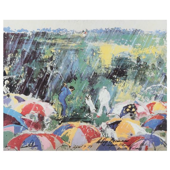 Arnold Palmer | LeRoy Neiman Augusta National Golf Club Poster (1973 ...
