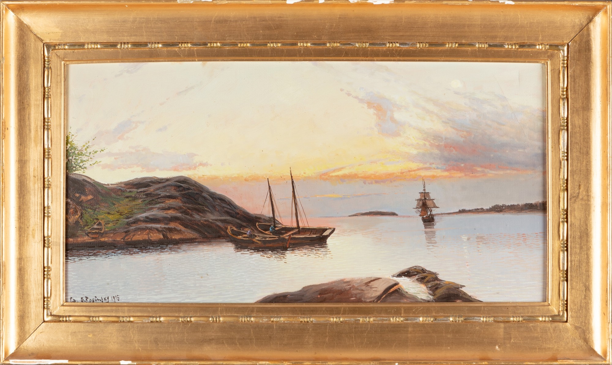 Grigor Rosinsky | Auringonlasku | MutualArt